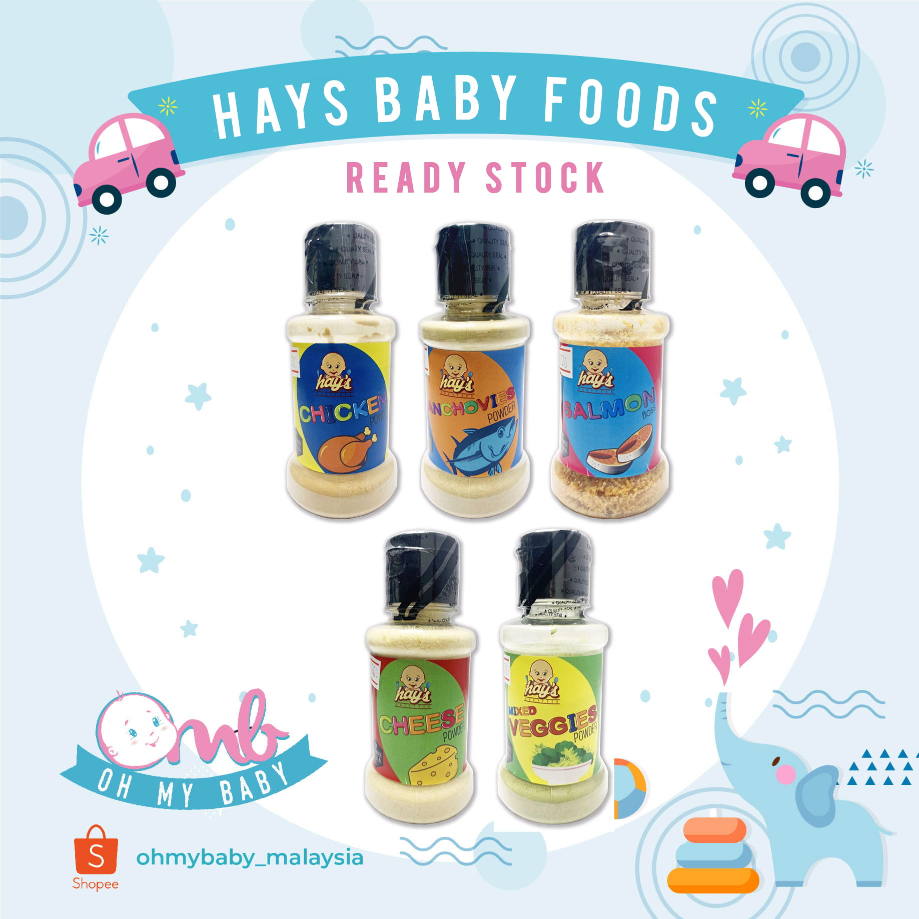 SEASONING POWDER – OH MY BABY FOOD