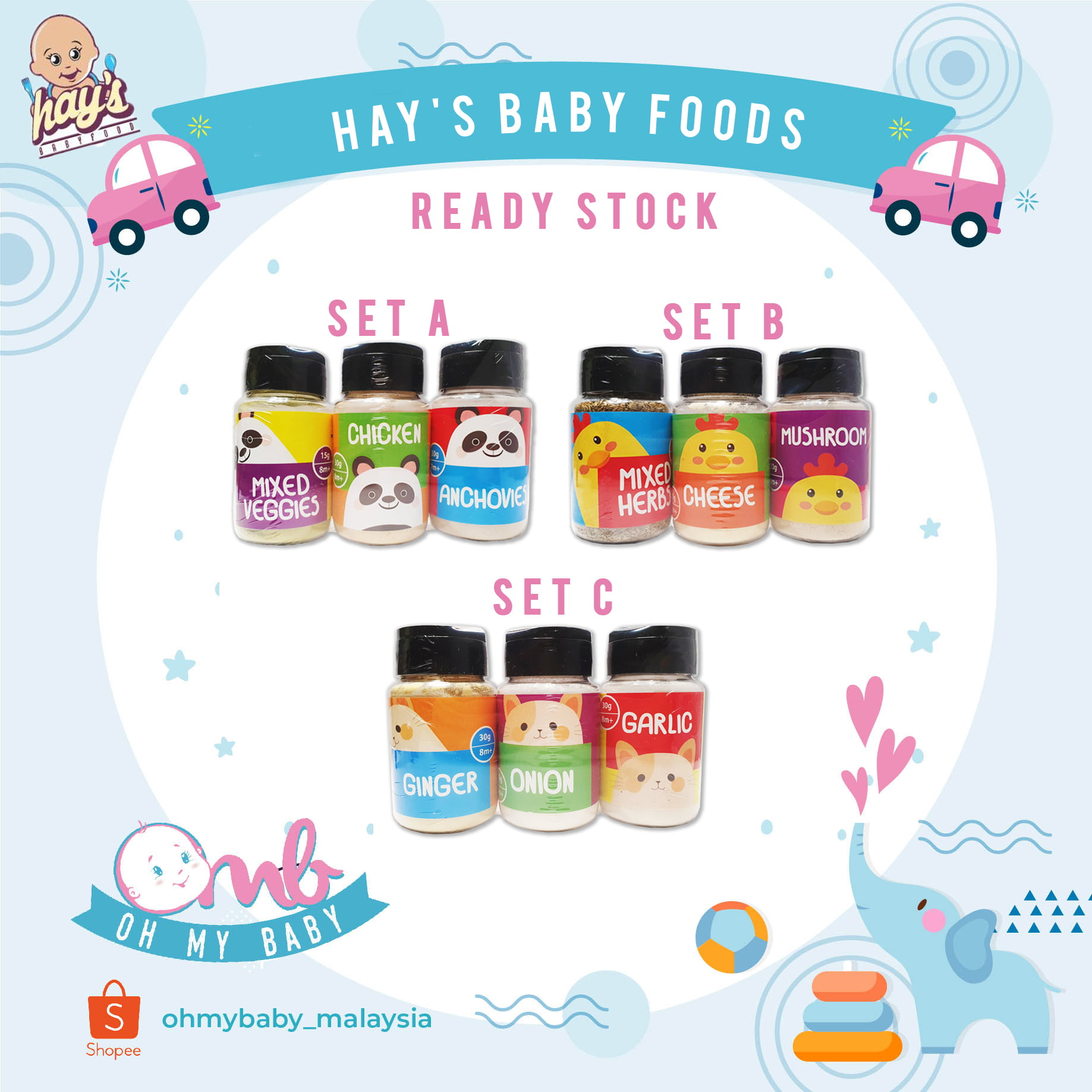 SEASONING POWDER – OH MY BABY FOOD