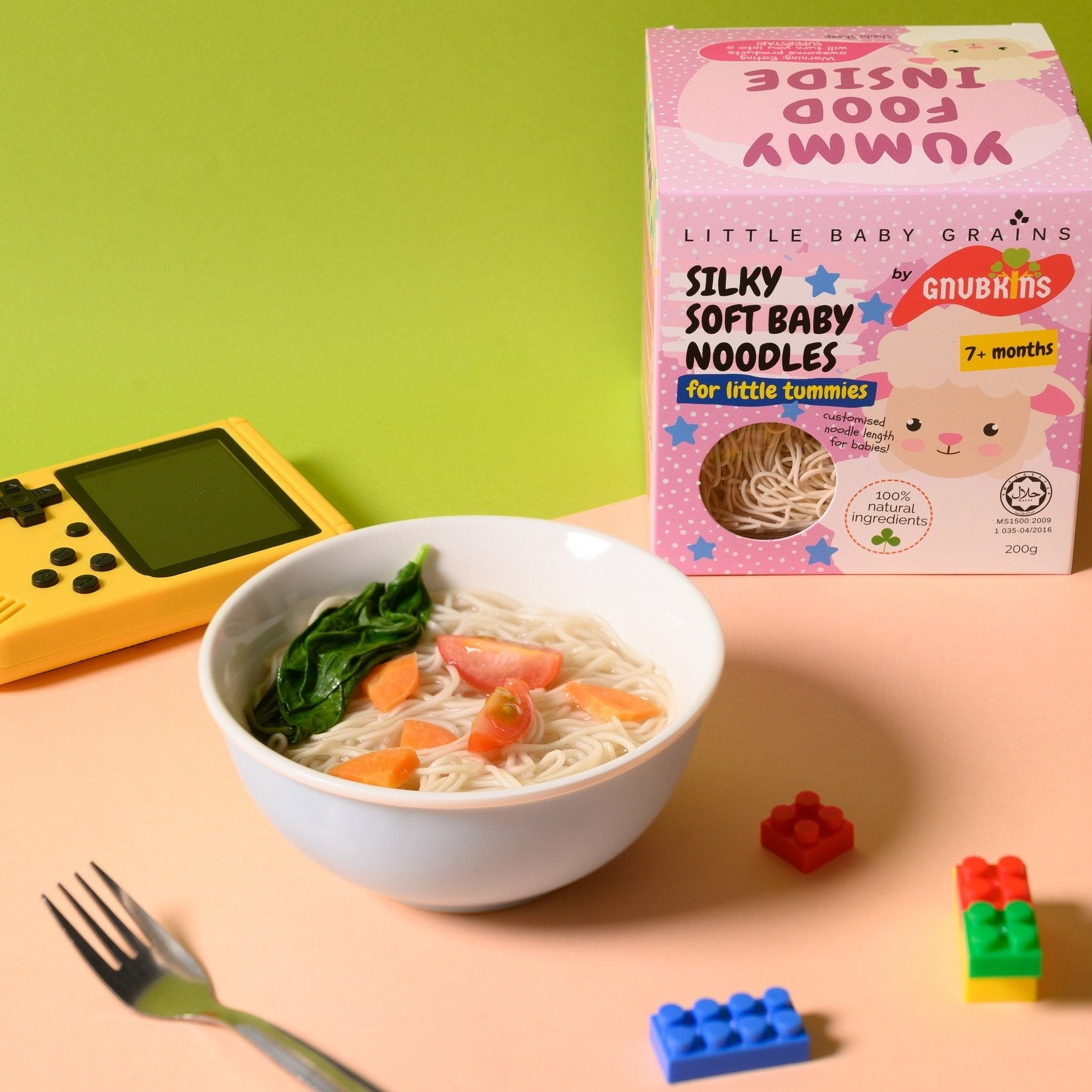 IBUANIS – ORGANIC BABY NOODLE MULTI VEGE 7m+ – OH MY BABY FOODS