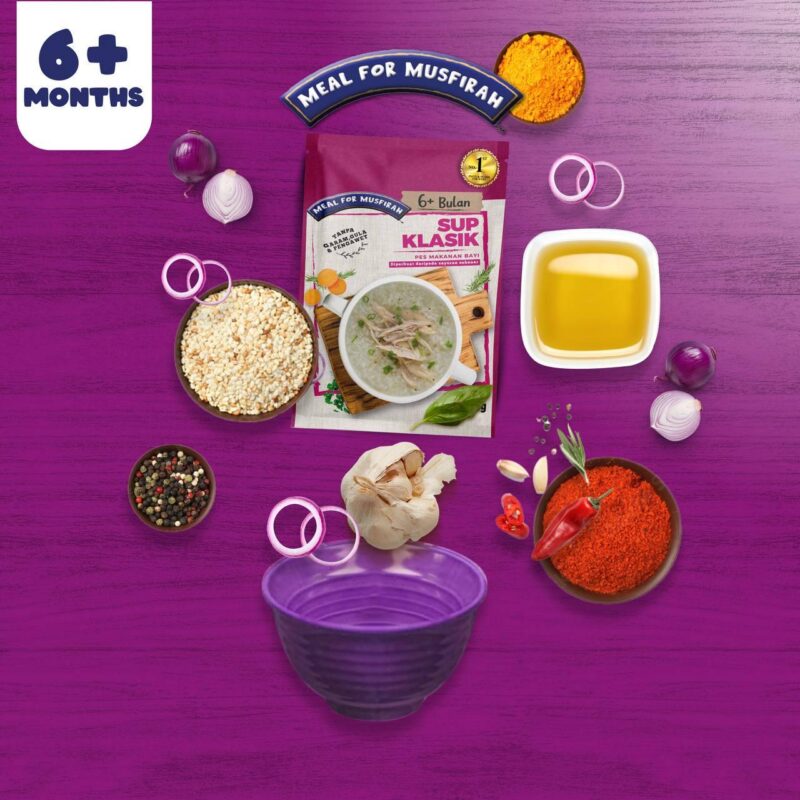 [ MFM ] MEAL FOR MUSFIRAH PES MASAKAN BAYI – SUP KLASIK 60g – OH MY ...
