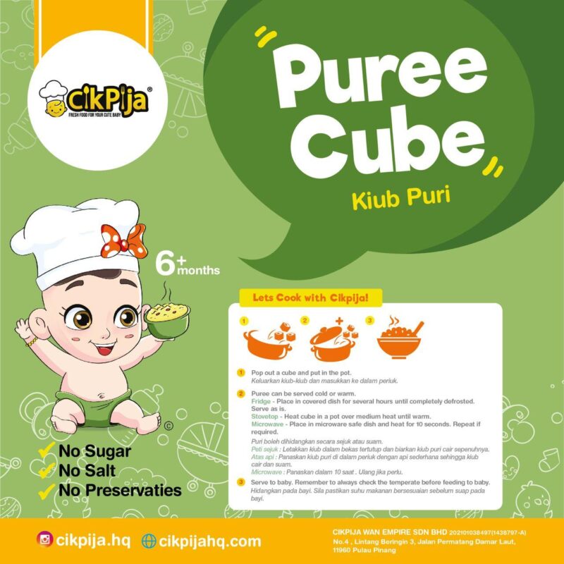 MOM BY CIK PIJA – SUP AYAM BEREMPAH 100g 7months+ [FROZEN FOOD ...